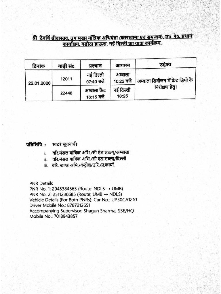 Tour Program - 01 | PDF