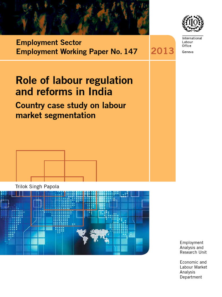 role and reform of labour laws in india | PDF | Labour Economics ...
