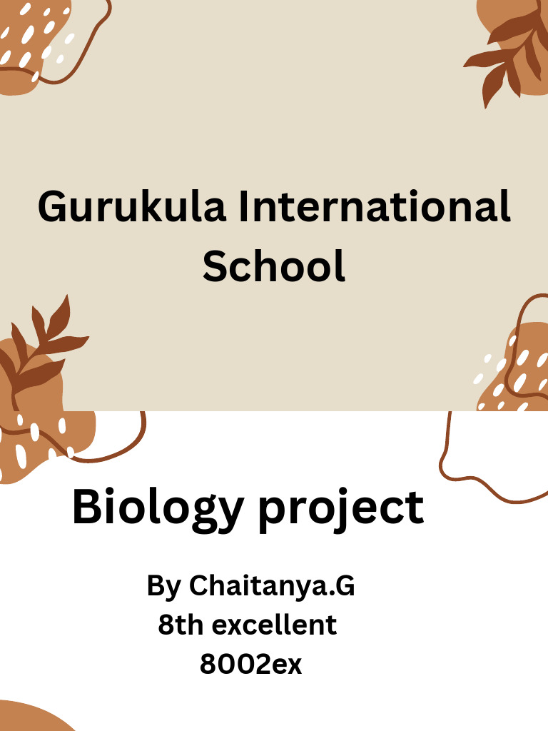Gurukula International School 20251229 212345 0000 | PDF | Bacteria ...