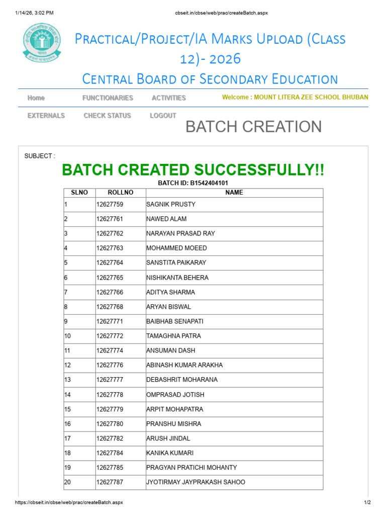 Math Batch 01 | PDF