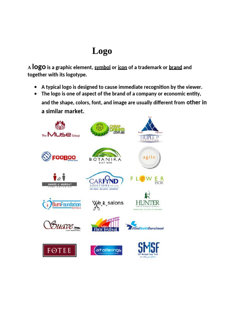 Logo | PDF | Logos | Brand