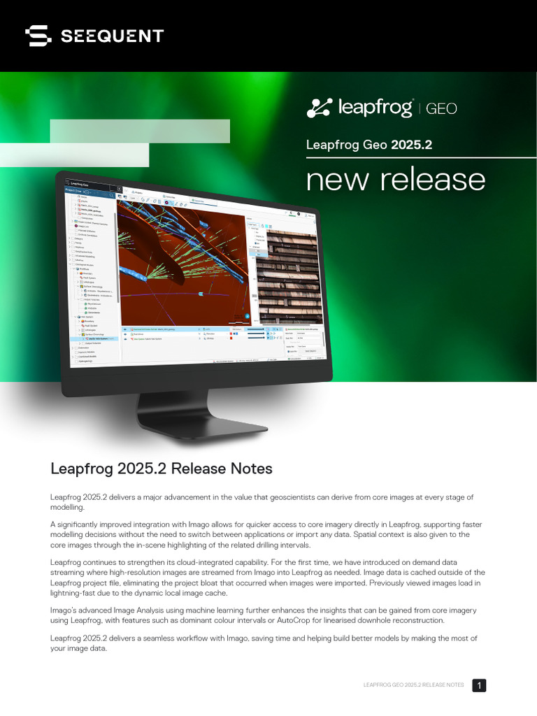Leapfrog Geo Major Release 2025.2_ ENG | PDF | Computing
