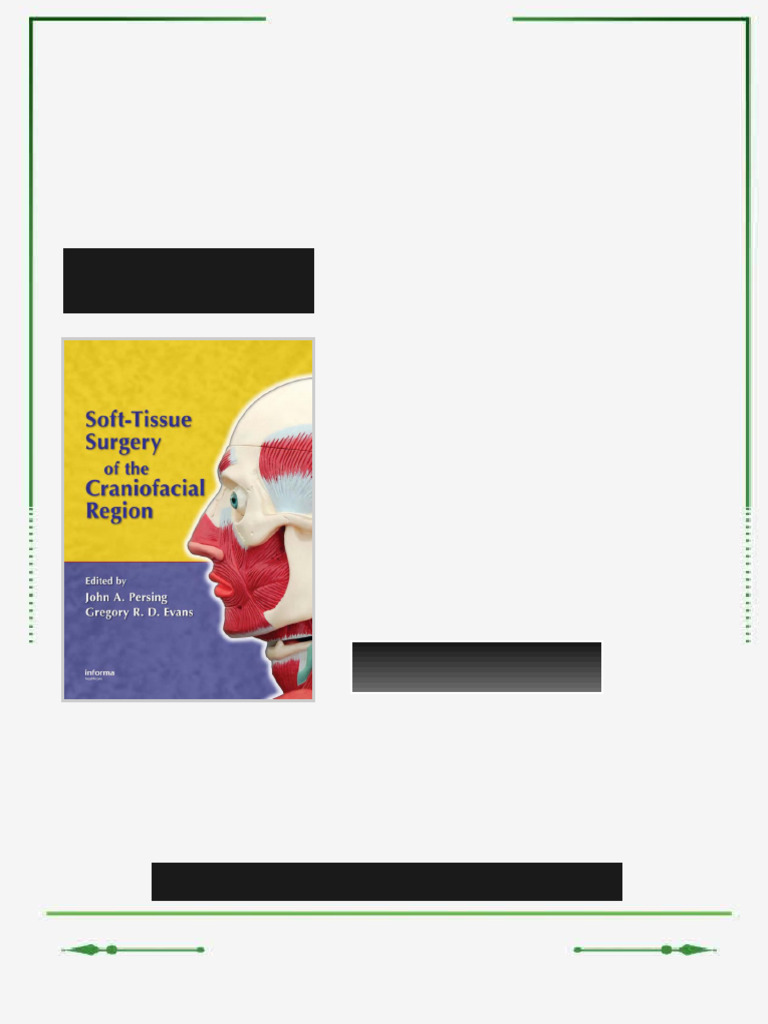 Soft Tissue Surgery of the Craniofacial Region 1st Edition by John ...