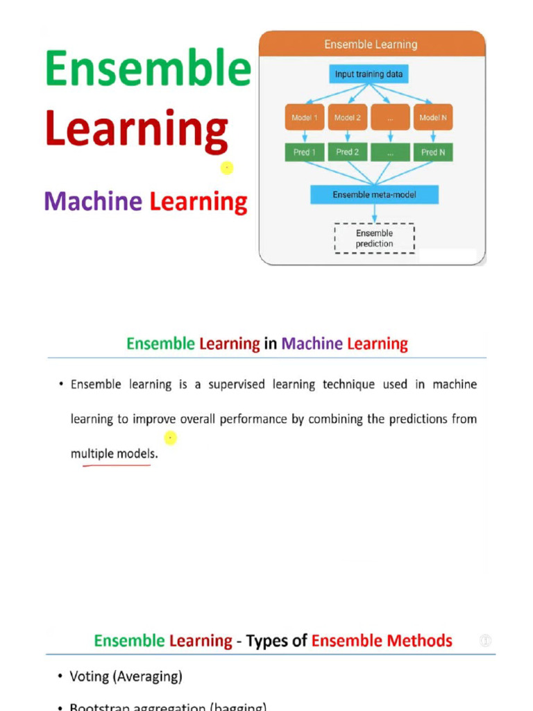 Ensemble Learning | PDF