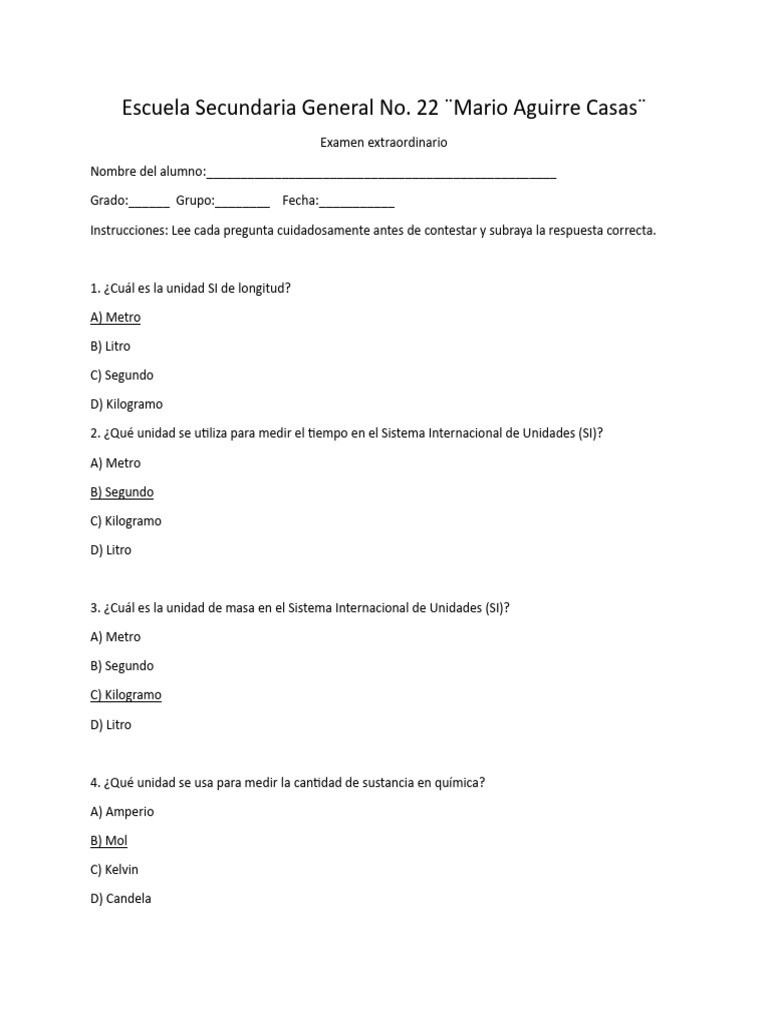 Guia de examen extraordinario Fisica | PDF | Neutrón | Protón