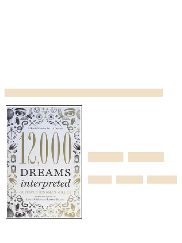 12,000 dreams interpreted : a new edition for the 21st century by ...