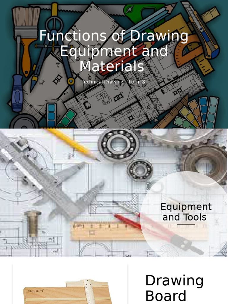 Essential Drawing Equipment & Materials | PDF
