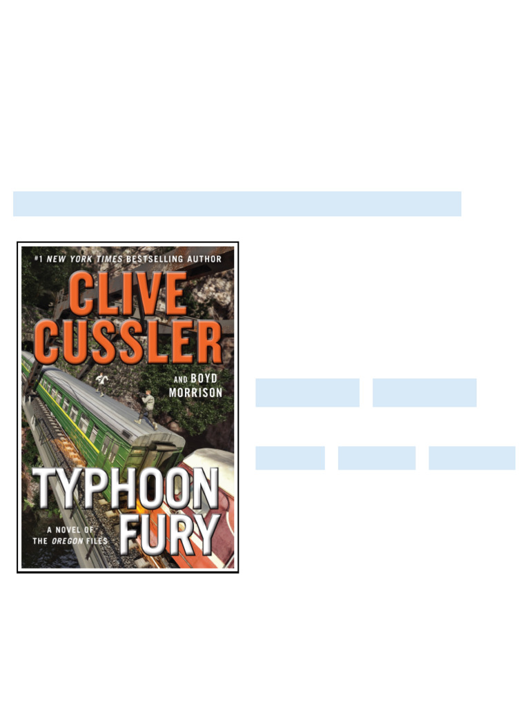 Typhoon Fury Clive Cussler Boyd Morrison Cussler Clive Morrison ebook ...