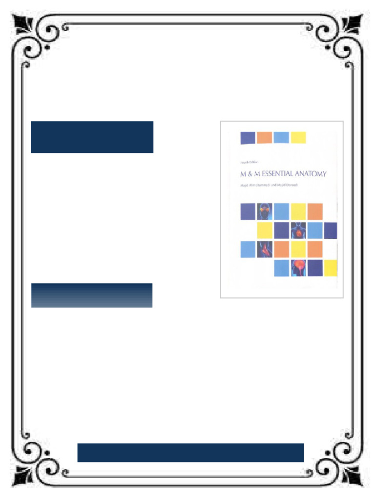 M M Essential Anatomy 4th Edition Majid Alimohammadi And Majid Doroudi eBook uncut digital ...