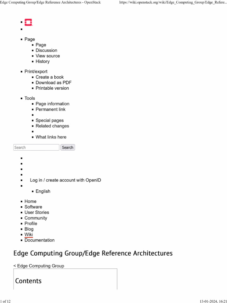 Openstack Edge Computing Reference Architectures | PDF | Open Stack ...