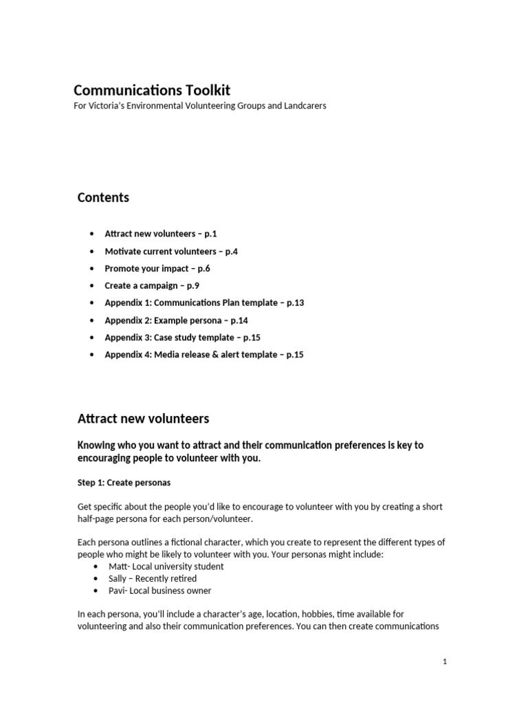 Communications Toolkit Accessible Version | PDF | Advertising | Social ...