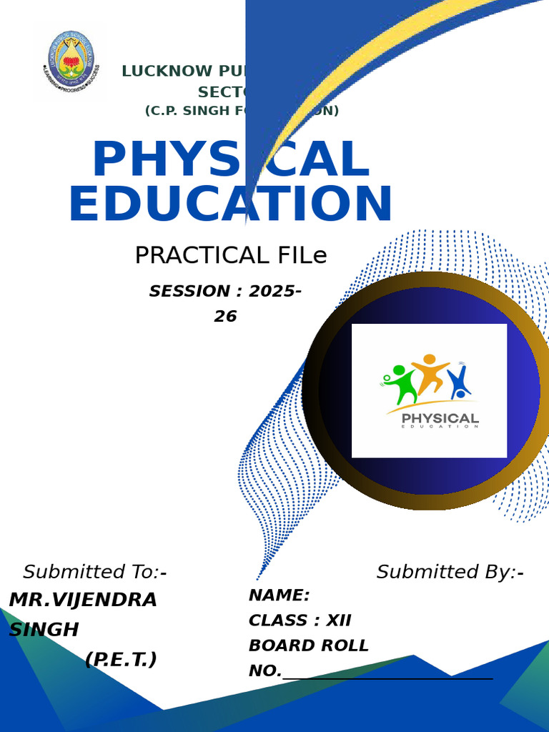 Physical Education Cover Page | PDF