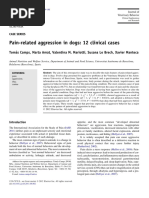 CSU Canine Acute Pain Scale Guide | PDF | Pain | Diseases And Disorders