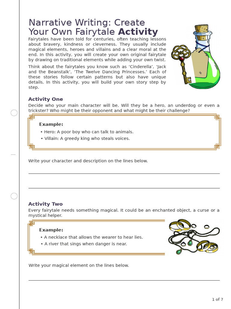 Document (2) | PDF | Fairy Tales | Narrative