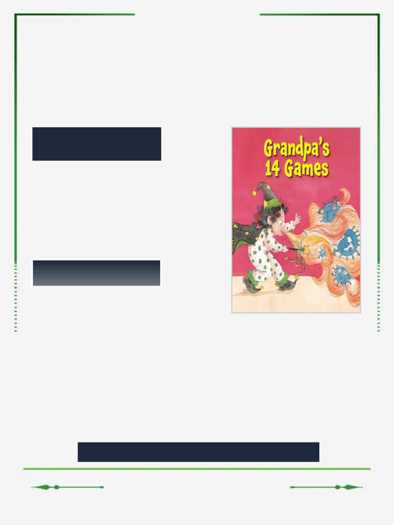 Grandpa s 14 Games Zhao Ling eBook no waiting time | PDF