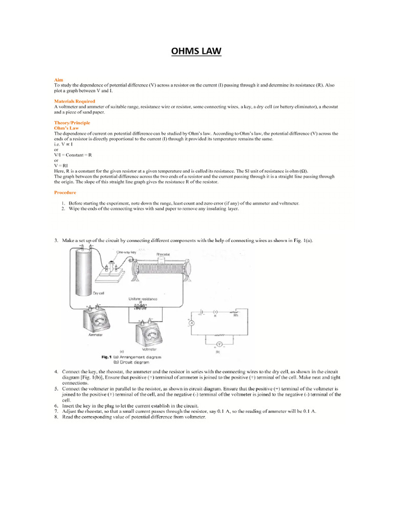 Physics Lab Expt | PDF