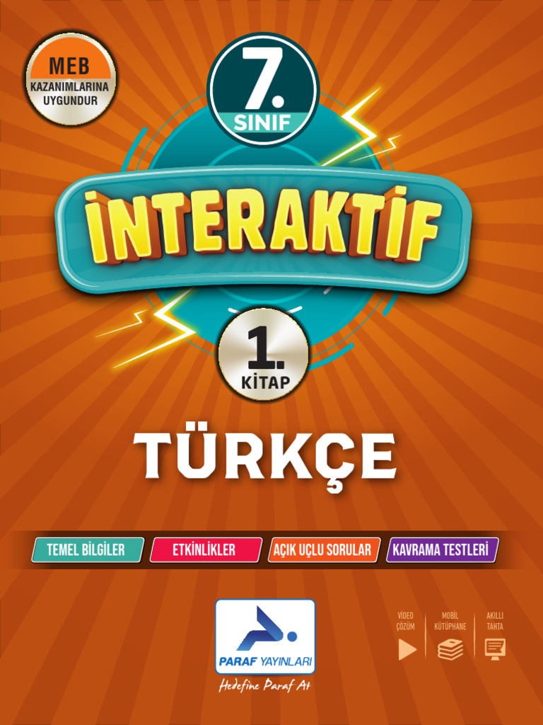 Paraf 7. Sınıf 1. Dönem 2. Yazılı Hazırlık | PDF