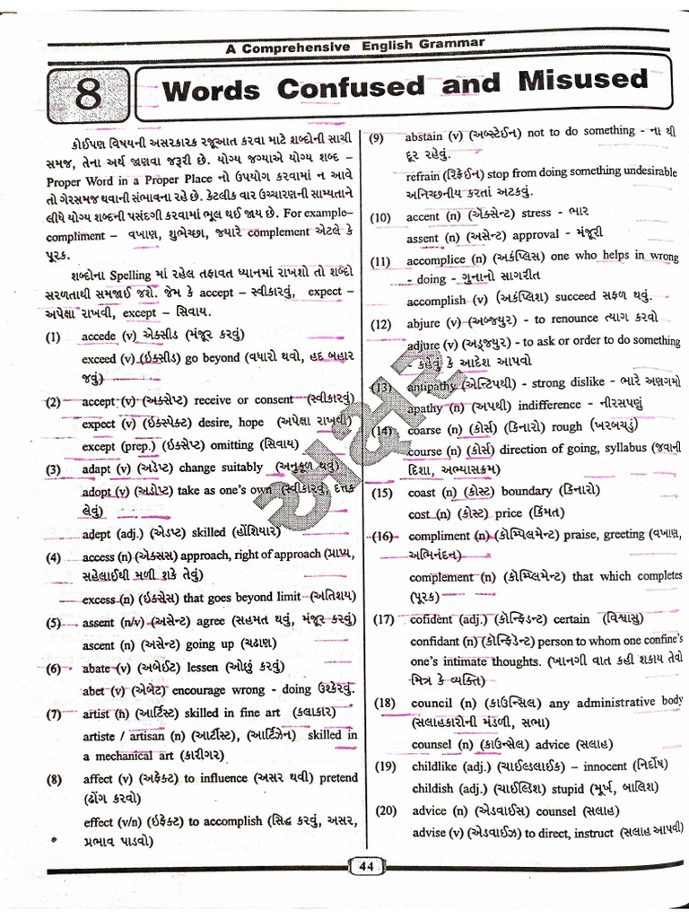 Confused Word | PDF