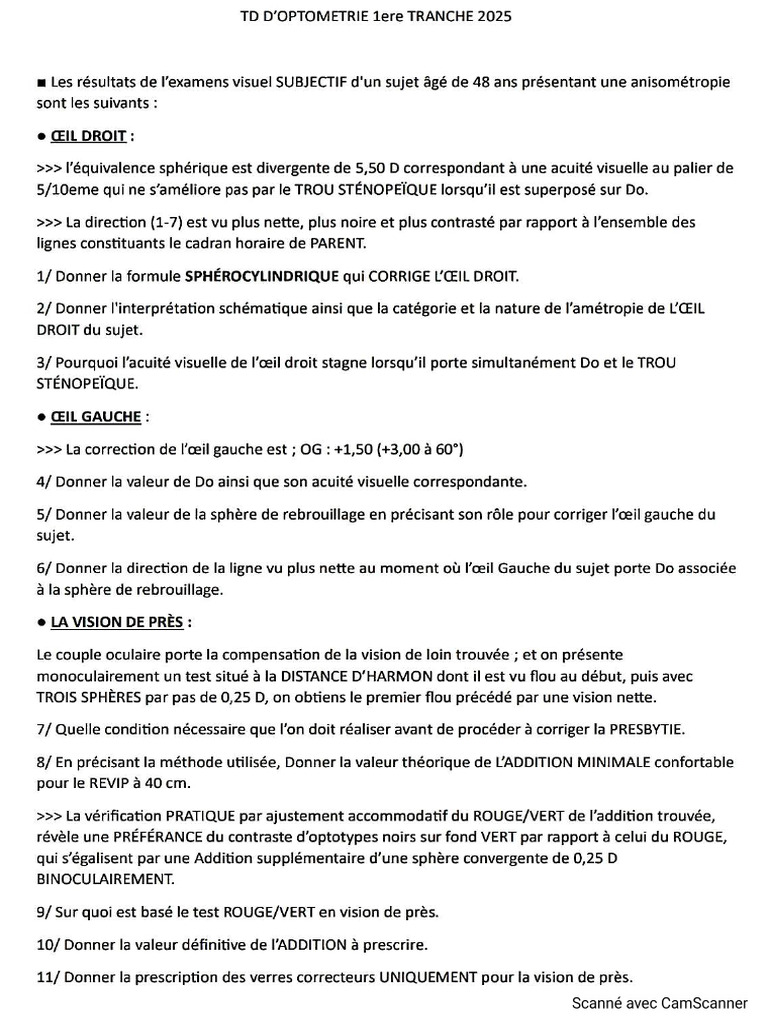 Correction Td 1 | PDF