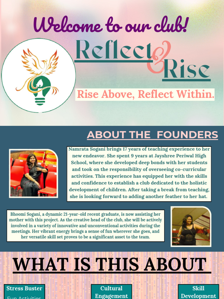 Reflect & Rise Club (1) | PDF | Empathy | Psychological Resilience