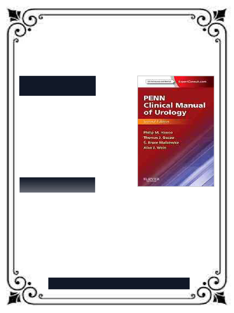 PENN Clinical Manual of Urology 2nd Edition Philip M Hanno ebook ...