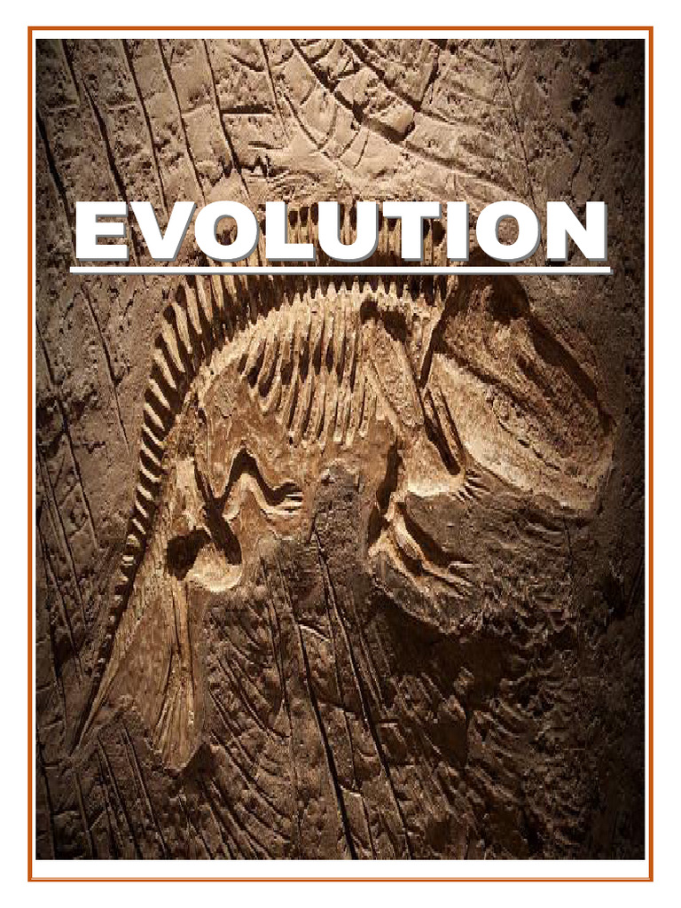 EVOLUTION NEET NOTES 2023 | PDF