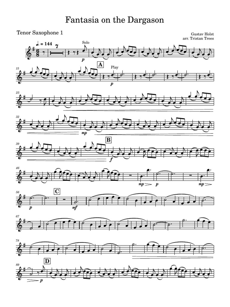 Dargason Tenor 1 | PDF
