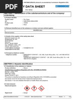 UN1266 Perfume Safety Data Sheet | PDF | Dangerous Goods | Firefighting