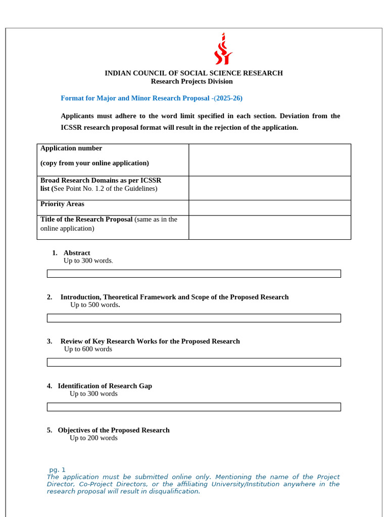 Proposal-2025-26 (6) | PDF | Data | Methodology