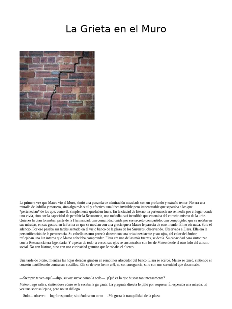 La Grieta en El Muro Plus | PDF