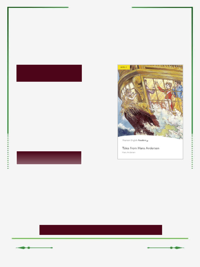 Tales from Hans Andersen - Pearson English Readers Level 2 2nd Edition Hans Andersen eBook ...