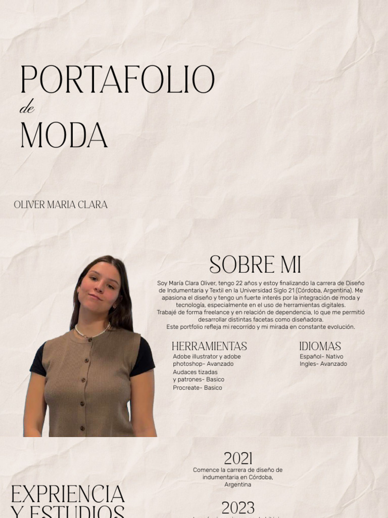 Portfolio de Diseño de Moda Oliver Clara | PDF | Ropa | Corsé