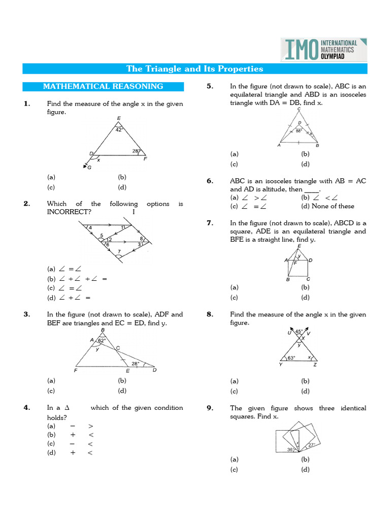 Traingles IMO | PDF | Triangle | Rectangle