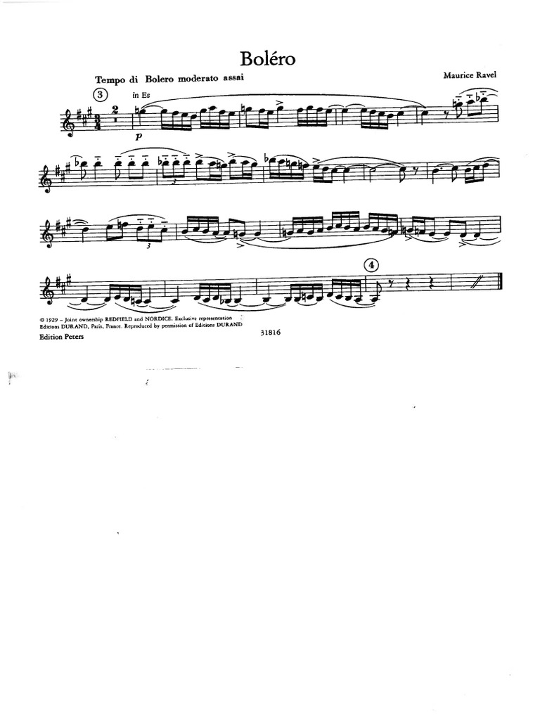 Bolero | PDF