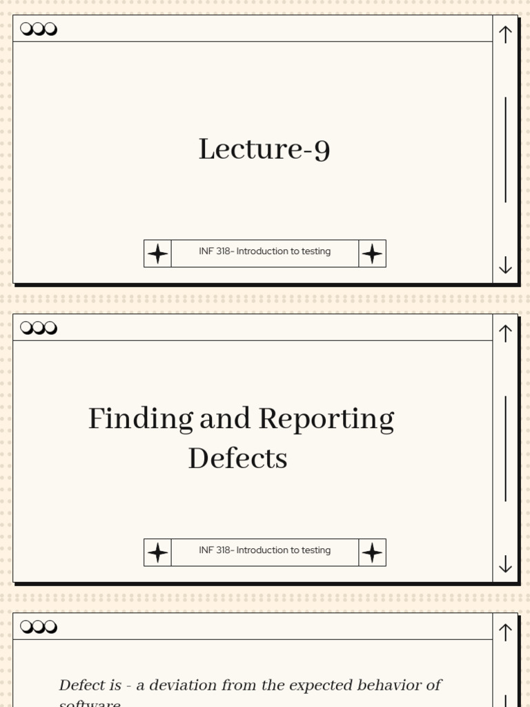 INF318 Lecture 9.Pptx | PDF
