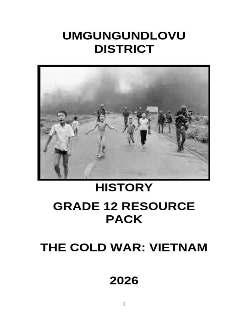 Cold War Vietnam: 1960s Overview | PDF | Viet Cong | Vietnam War