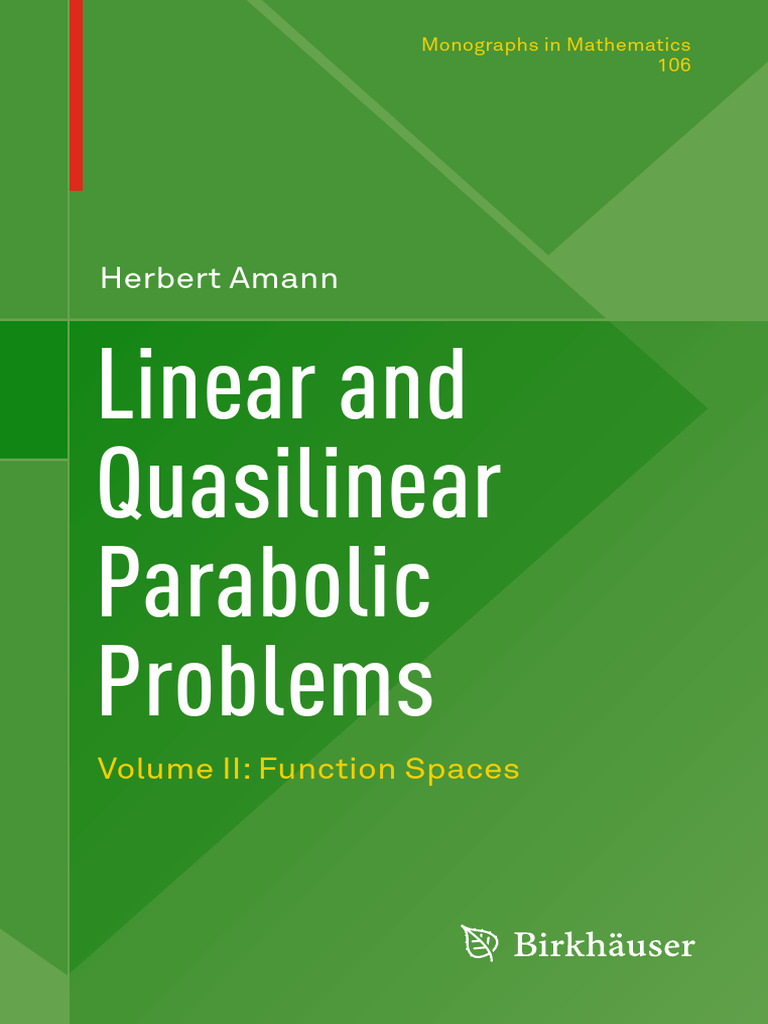 Amann_Herbert_2019__Linear and Quasilinear Parabolic Problems Volume ...