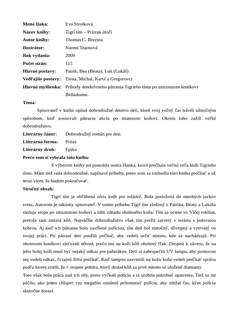 Tigrí Tim | PDF