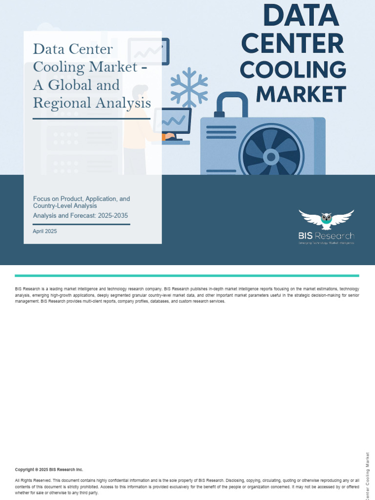 Data Center Cooling Market Analysis 2025-2035 | PDF | Data Center