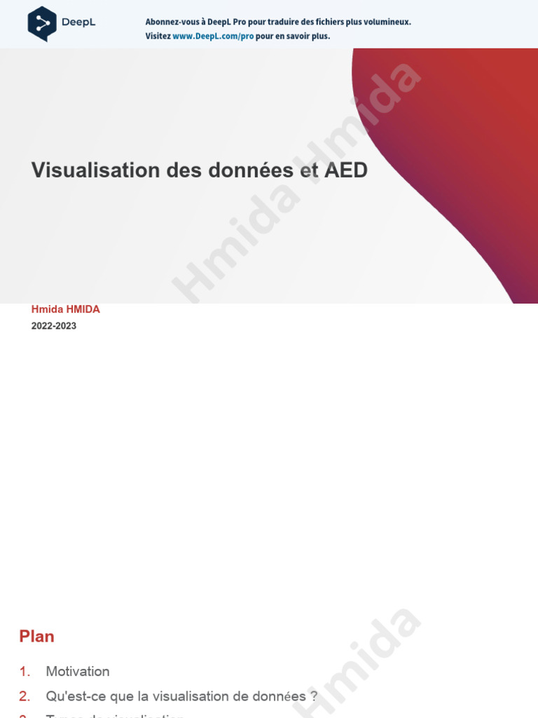 Visualisation des données et EDA expliquées | PDF | Analyse statistique ...