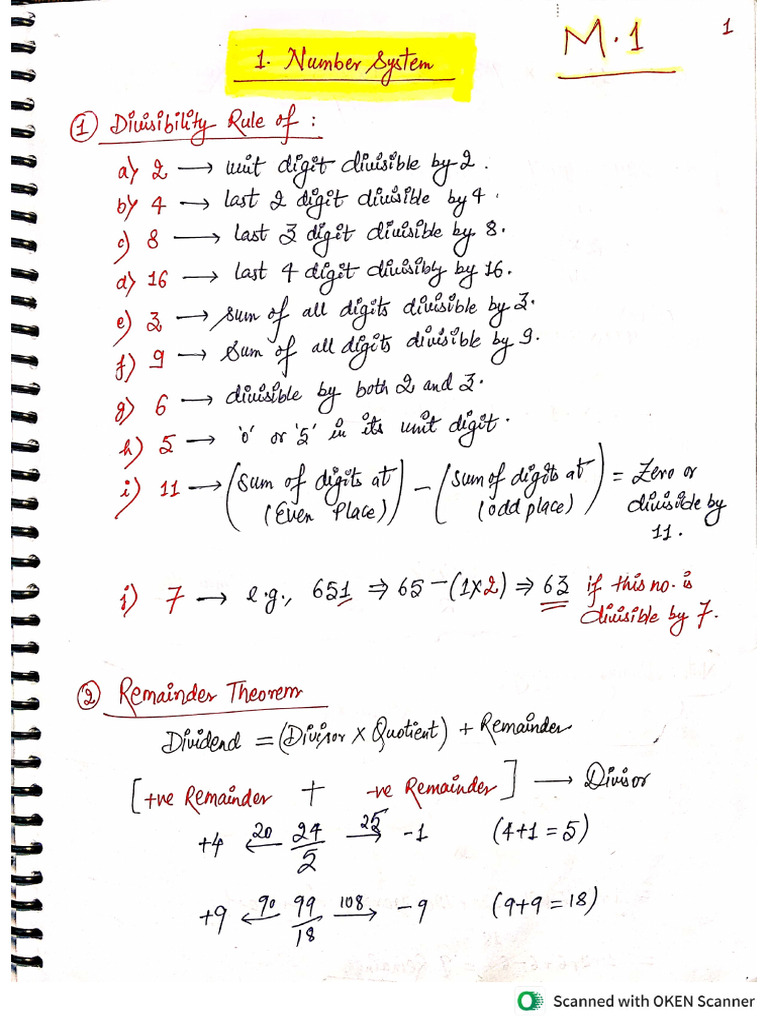 Mathematics 1 | PDF