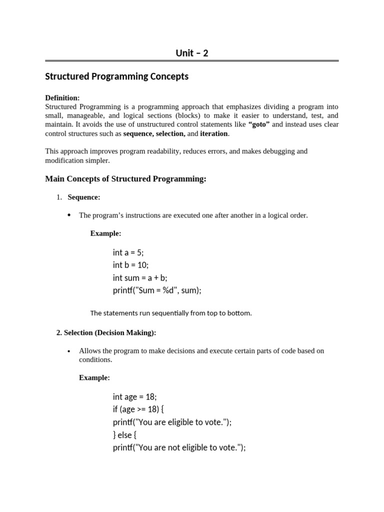 Unit 2 PST | PDF | Assembly Language | Algorithms