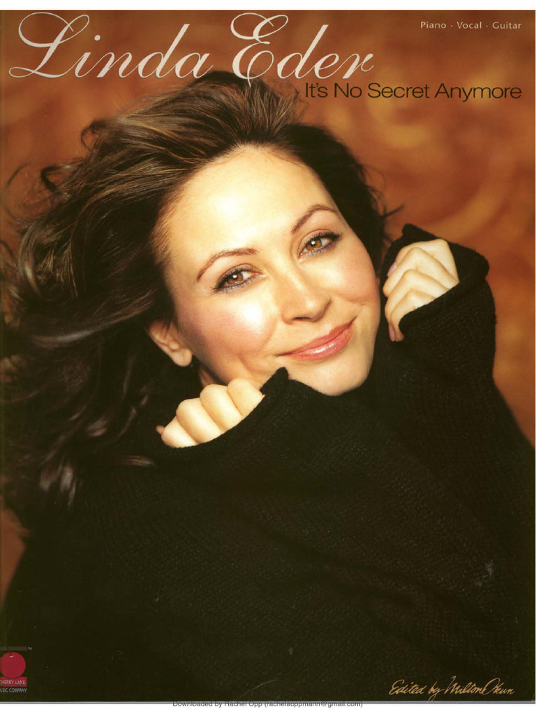 It’s No Secret Anymore Album Music - Linda Eder | PDF