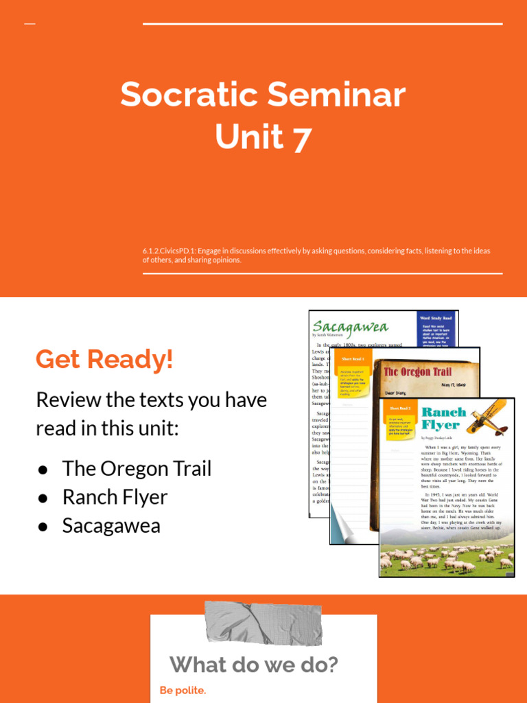Unit 7 Socratic Seminar | PDF