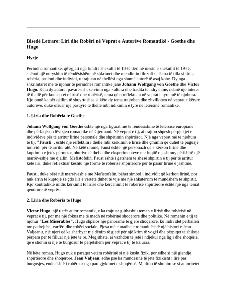 Bisedë Letrare | PDF