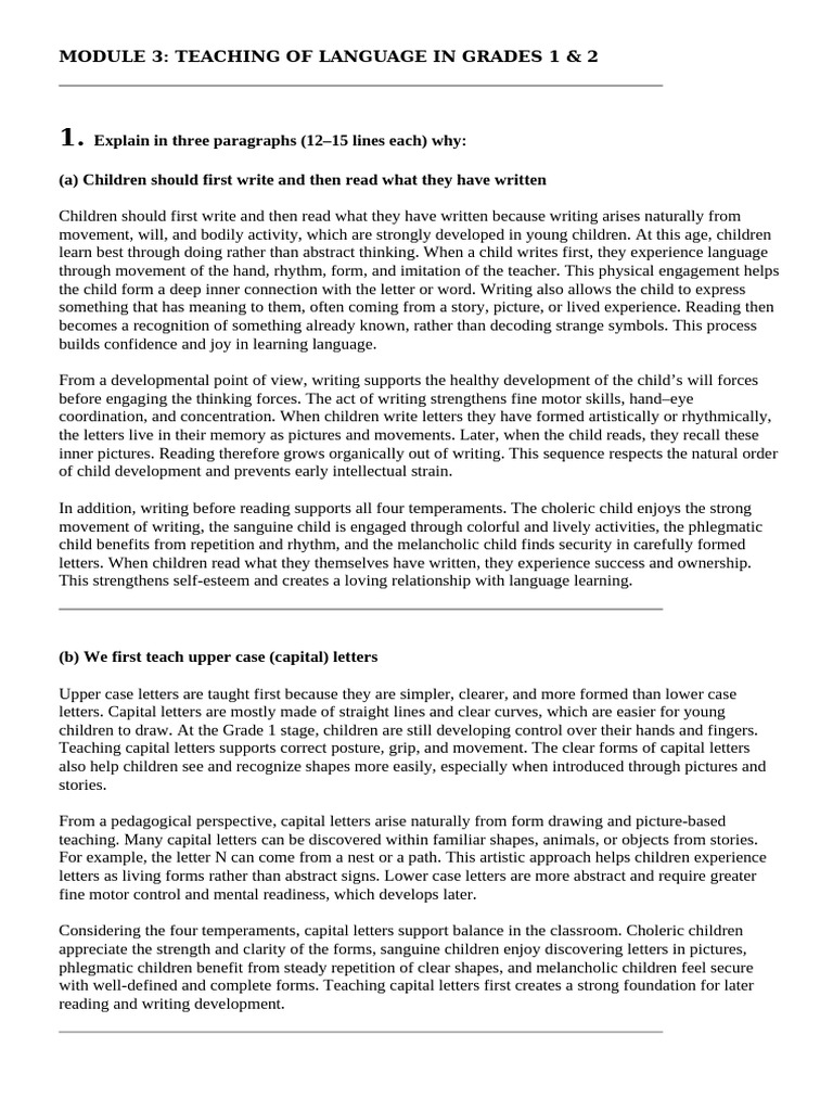 English Module 3 | PDF