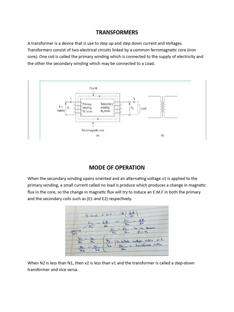 Applied Electricity Transformers | PDF | Transformer | Rectifier