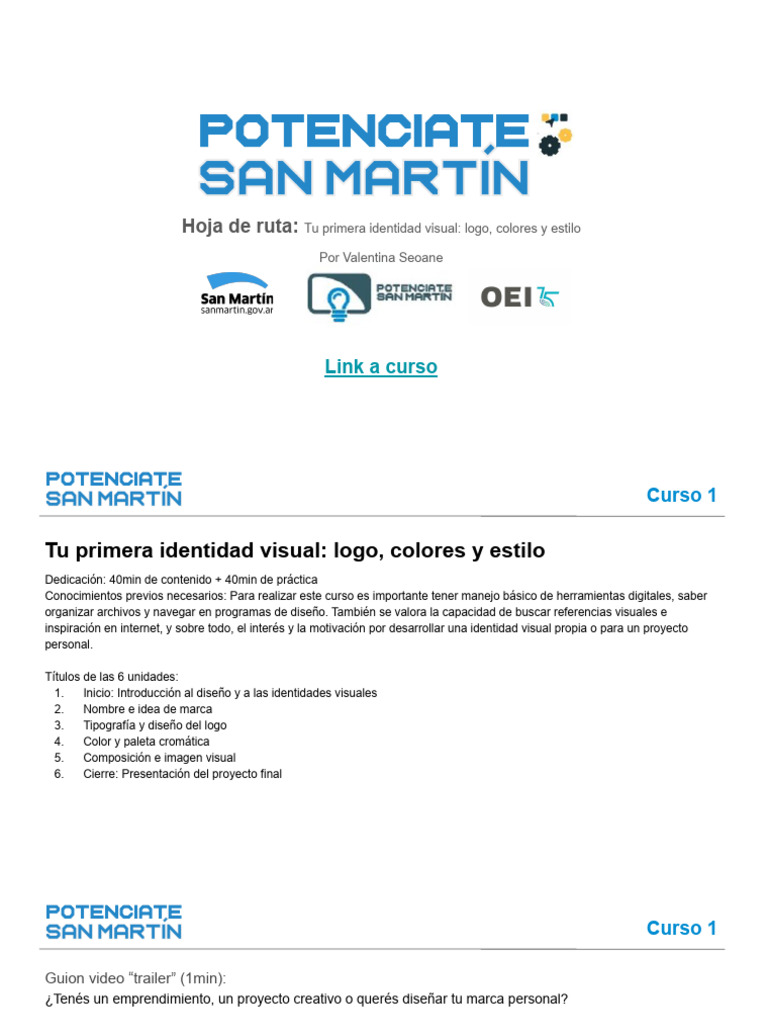 DG_C1_Hoja de ruta | PDF | Diseño