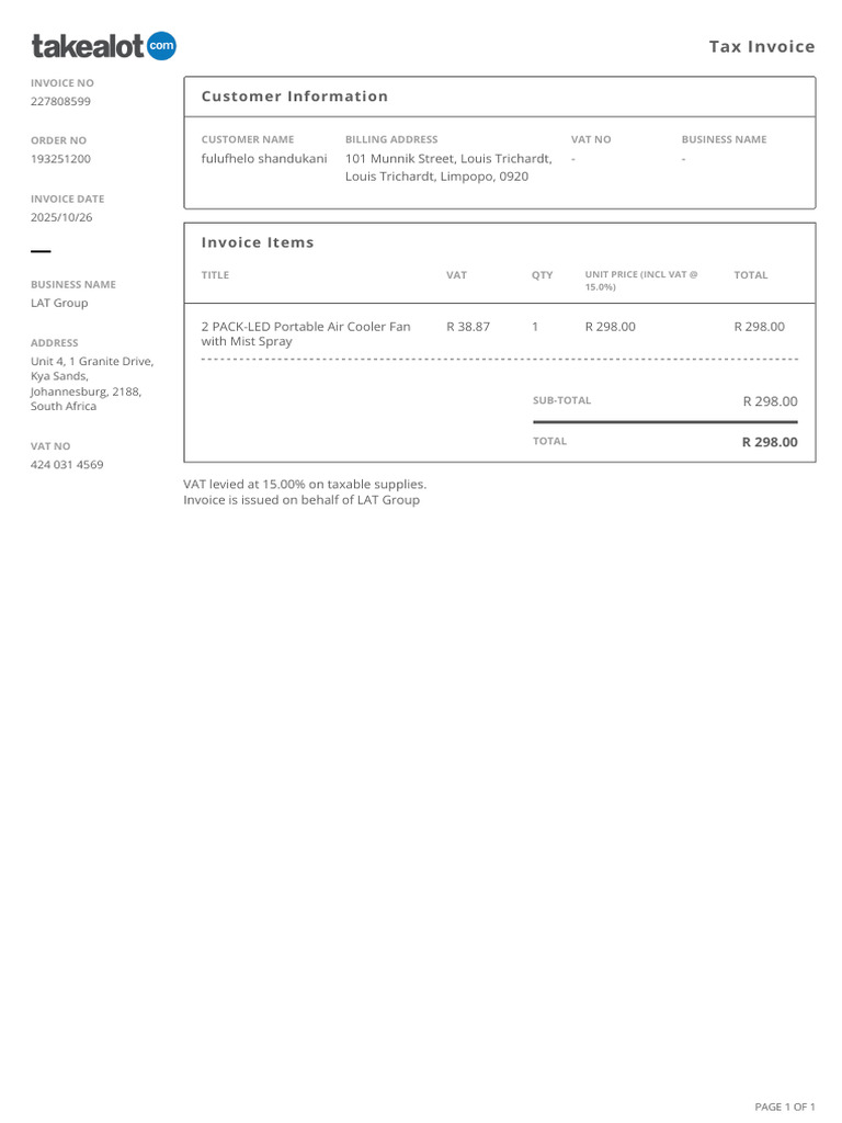 Invoice_227808599 | PDF