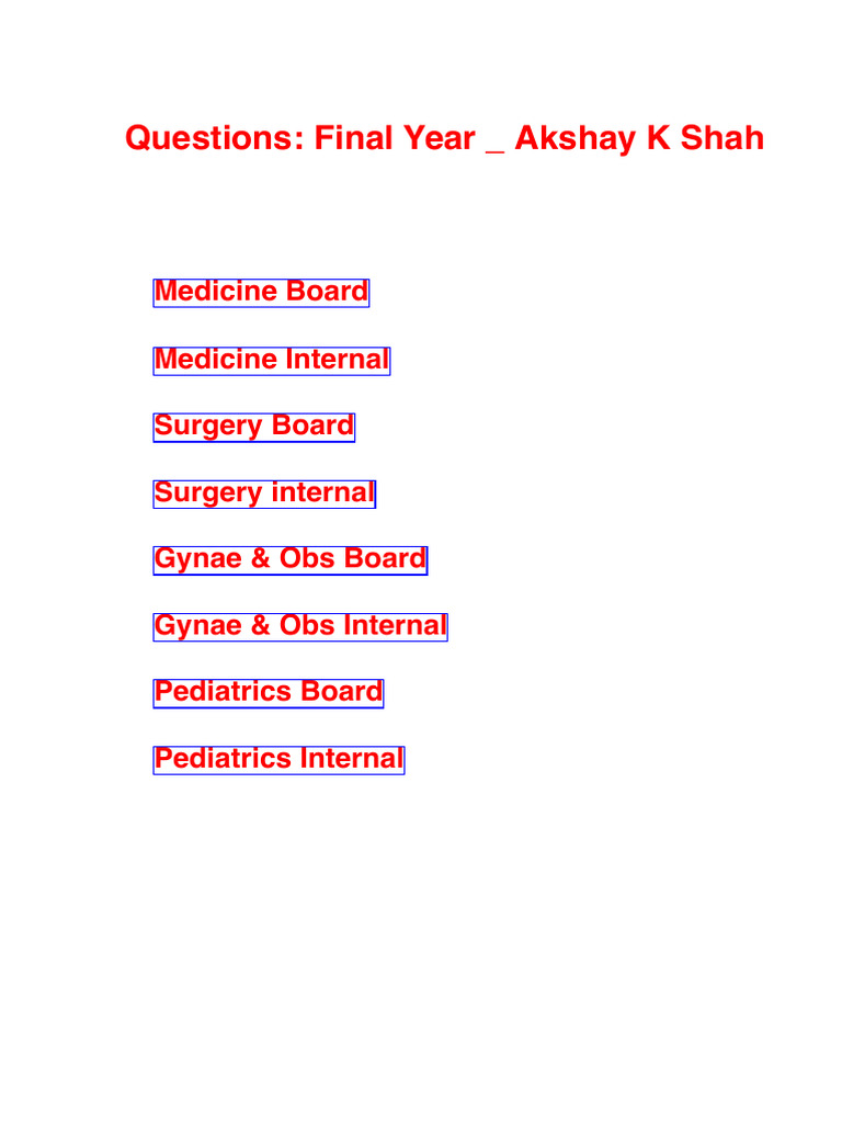 Past Question Papers | PDF